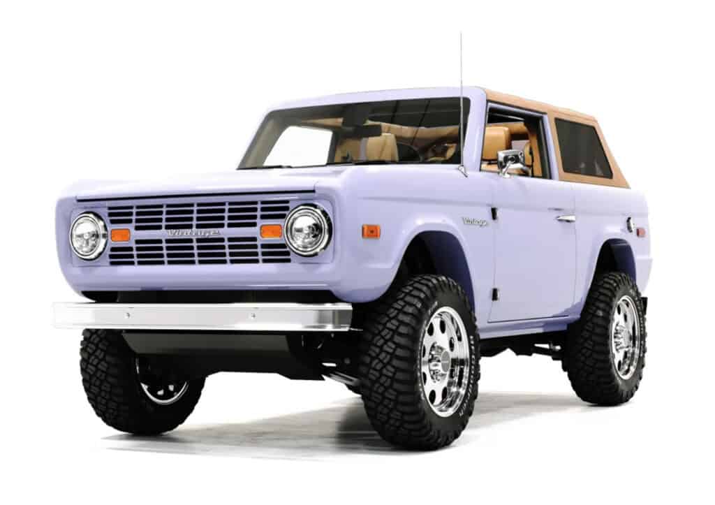 Lavender Mist Modern Vintage Car (Formerly Vintage Broncos)