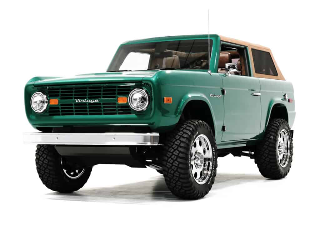 Dark Jade Metallic Modern Vintage Car (Formerly Vintage Broncos)