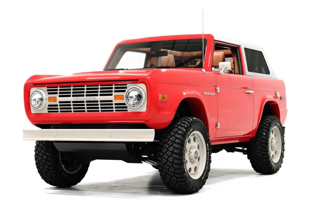 Candy Apple Red Modern Vintage Car (Formerly Vintage Broncos)
