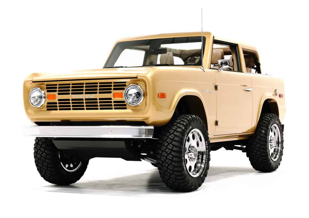 Champagne Gold Modern Vintage Car (Formerly Vintage Broncos)