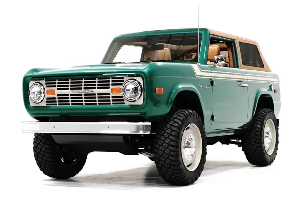 Dark Jade Metallic Modern Vintage Car (Formerly Vintage Broncos)